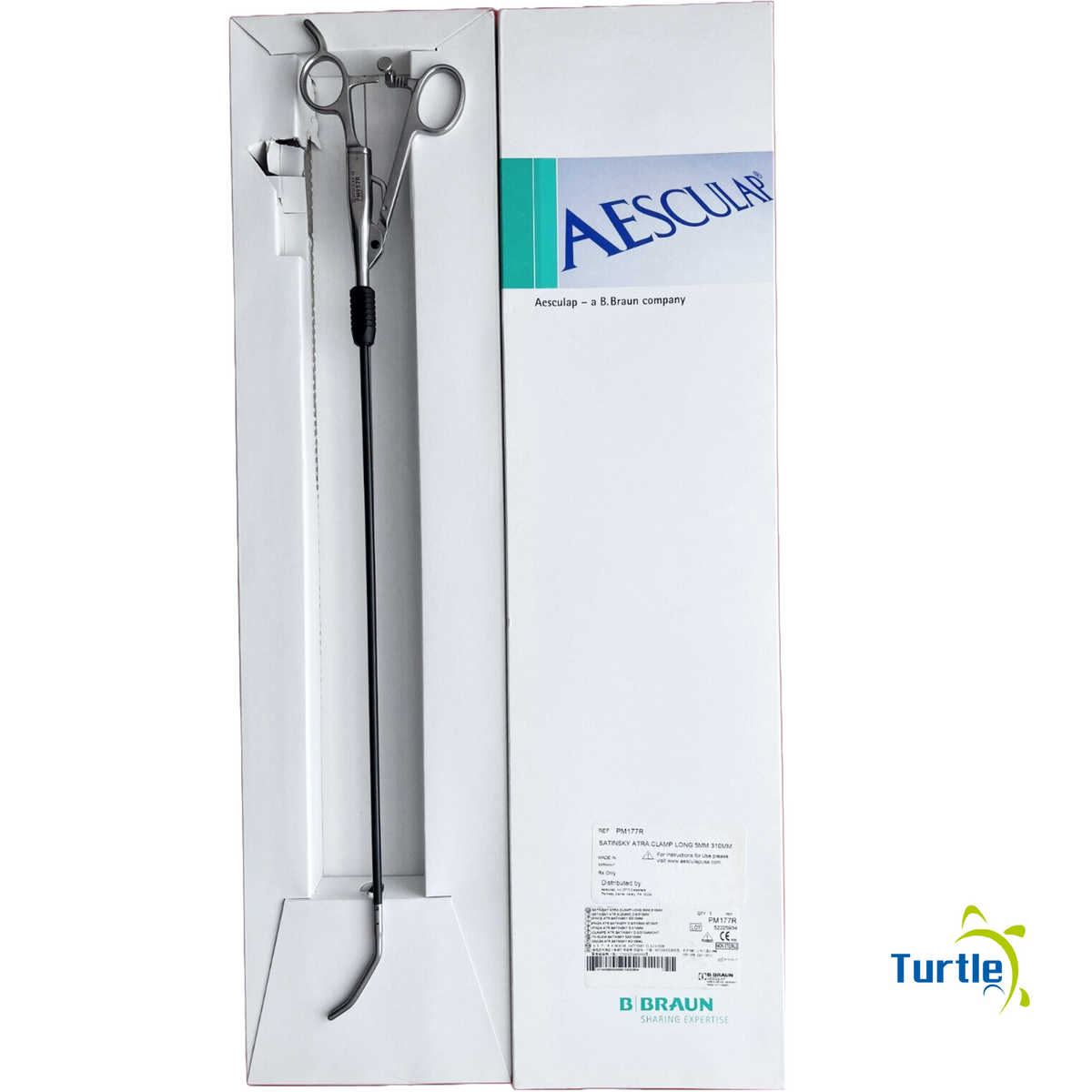 Aesculap PM177R SATINSKY ATRAUMATIC CLAMP LONG 5mmx310mm B BRAUN Made